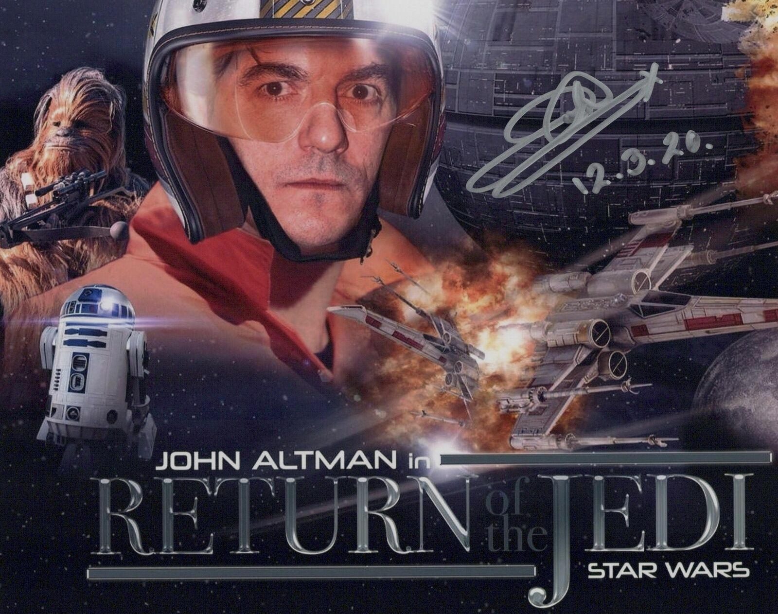 JOHN ALTMAN Star Wars Return of the Jedi Signed Original Autographed ...