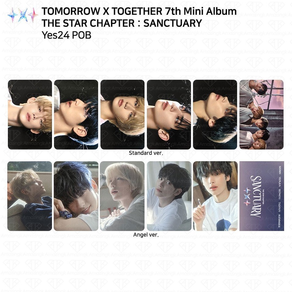 TXT The 7th Mini Album The Star Chapter : SANCTUARY POB Photocard ...