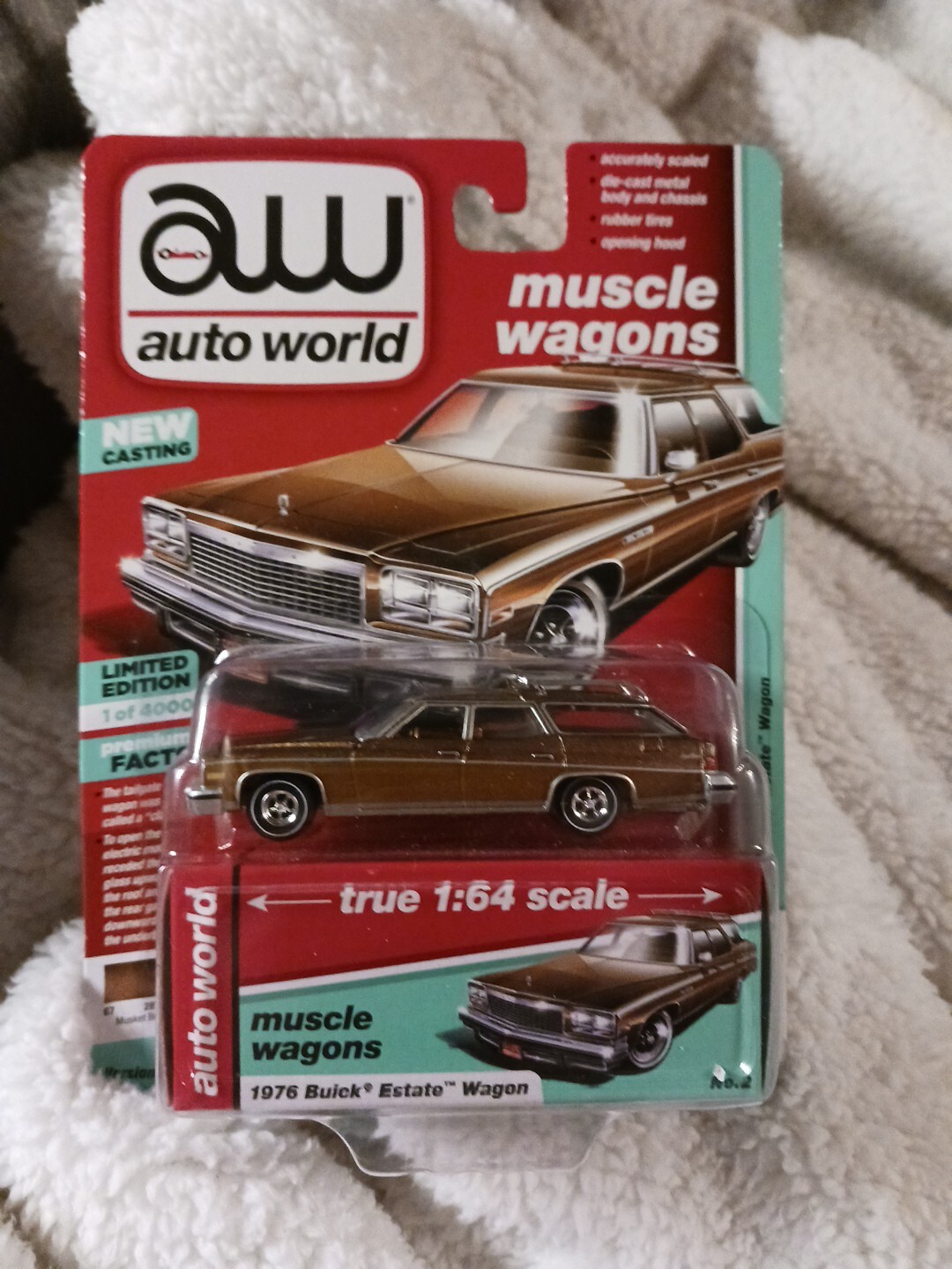 Auto World Ultra Raw Chase 1976 Buick Estate Wagon 1 of 10 Muscle ...