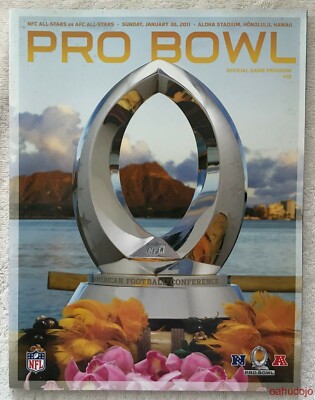 2011 PRO BOWL Official Game Program JANUARY 30, 2011 Aloha Stadium | eBay