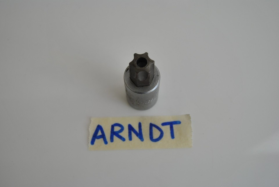 Key socket male imprint Tamper Resistant Torx T70 TR Torx socket driver ...