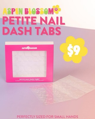 Red Aspen - Aspen Blossom - Petite Nail Glue Tabs | eBay