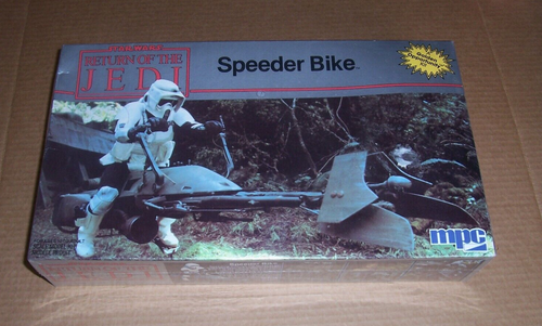 MPC Star Wars Return of the Jedi Speeder Bike w/ build article sealed | eBay
