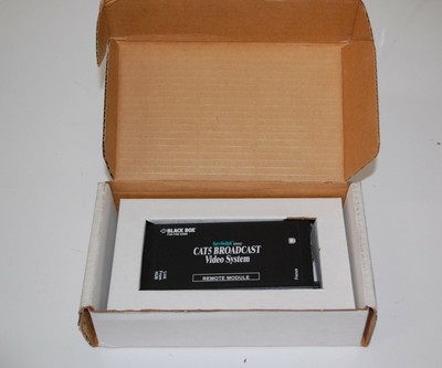 Black box REMOTE MODULE ACL8502A CAT5 BROADCAST VIDEO SYSTEM 724-746 ...