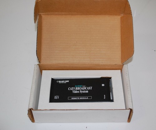 Black box REMOTE MODULE ACL8502A CAT5 BROADCAST VIDEO SYSTEM 724-746 ...