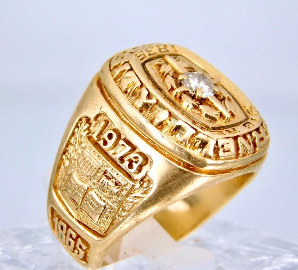 CORNELL 1973 ARTCARVED UNIVERSITY COLLEGE SCHOOL DIAMOND CLASS RING | eBay