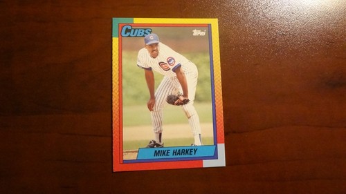 1990 TOPPS # 36T MIKE HARKEY BASEBALL CARD | eBay