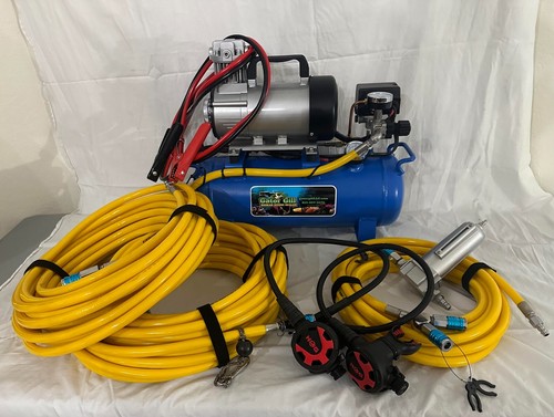 Hookah diving 2 diver aluminum tank PRO Series dive package 50' per ...