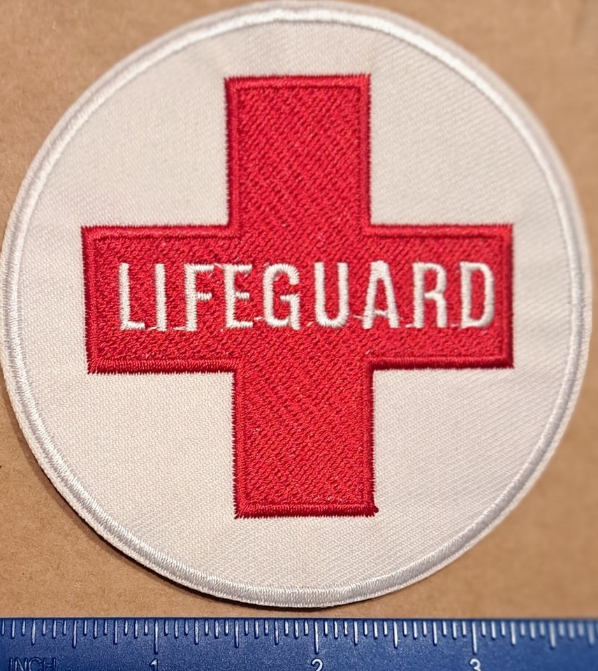 Lifeguard embroidered Iron on patch | eBay