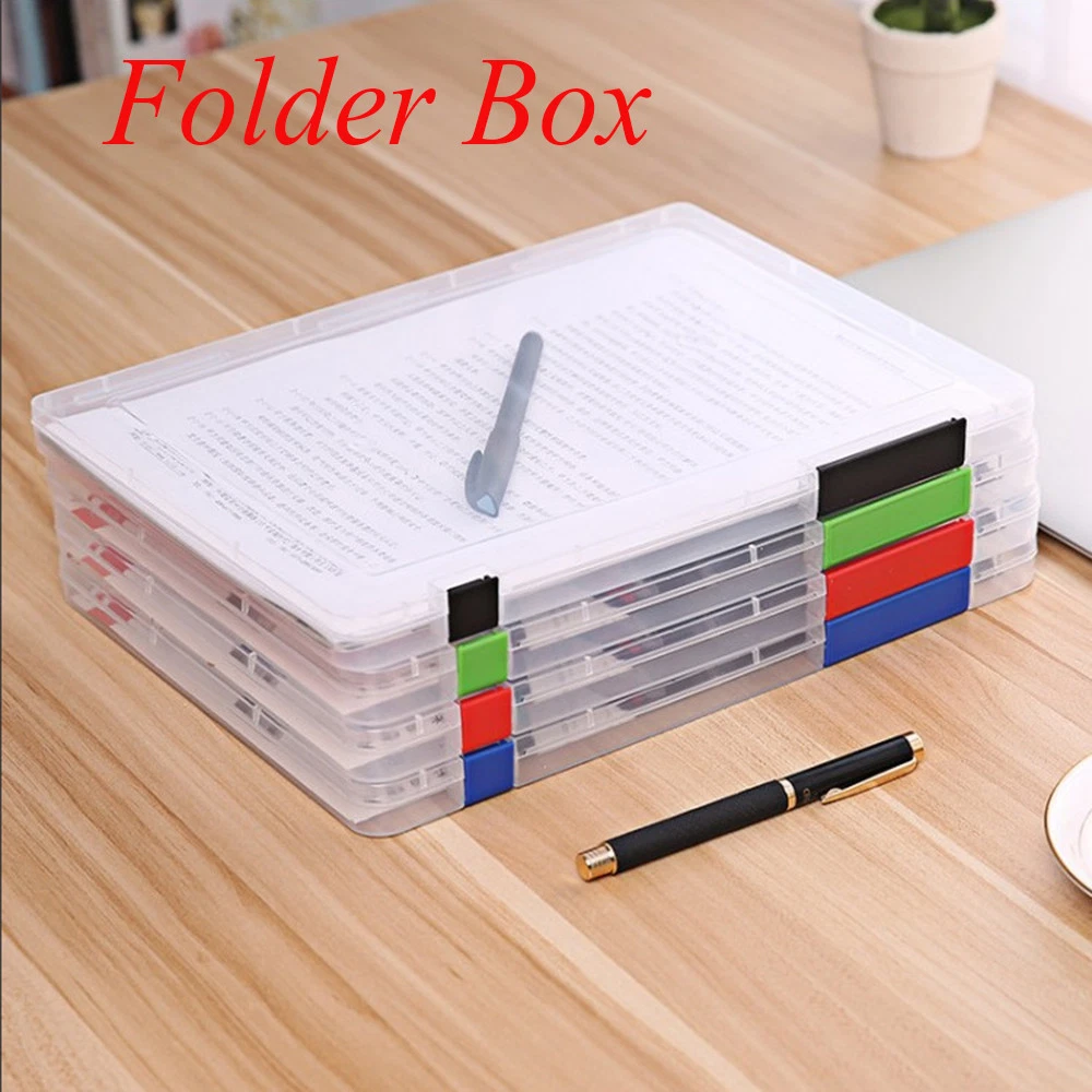 Plastic File Folder Box