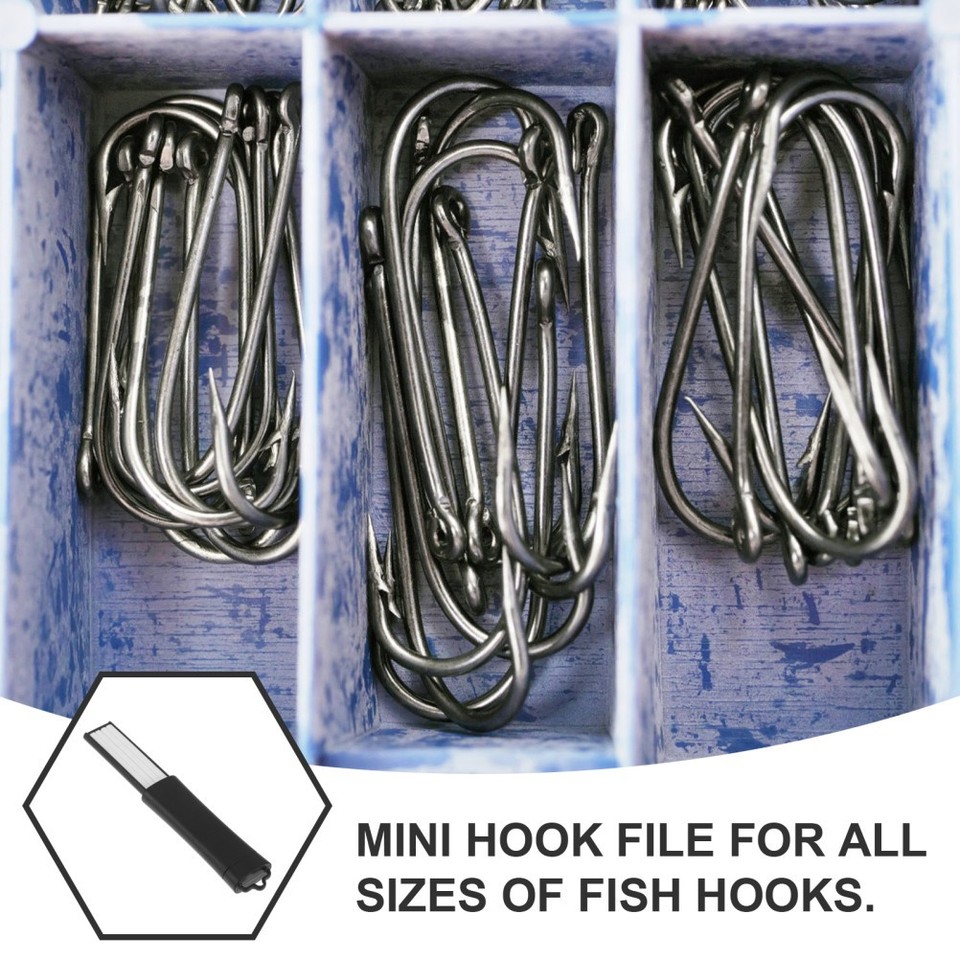 Hook Sharpener Fishing Hook File Fishhook Sharpening Tool Fishhook ...