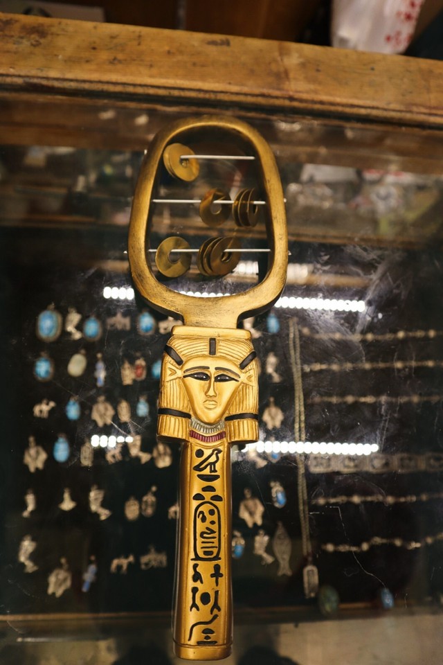 Authentic Ancient Egyptian Artifact Rare Hathor Sistrum Musical ...