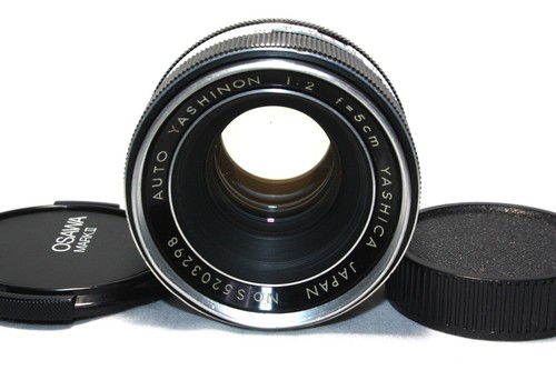 [Excellent++] Yashica Auto Yashinon 5cm f/2 M42 Pirme Lens From Japan # ...