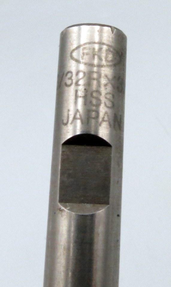 FKD 3/32 Radius HSS CO8 Corner Rounding End Mill 3/8 Shaft Machinist ...