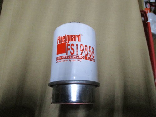 FS19858 NEW FLEETGUARD FUEL FILTER WATER SEPARATOR | eBay