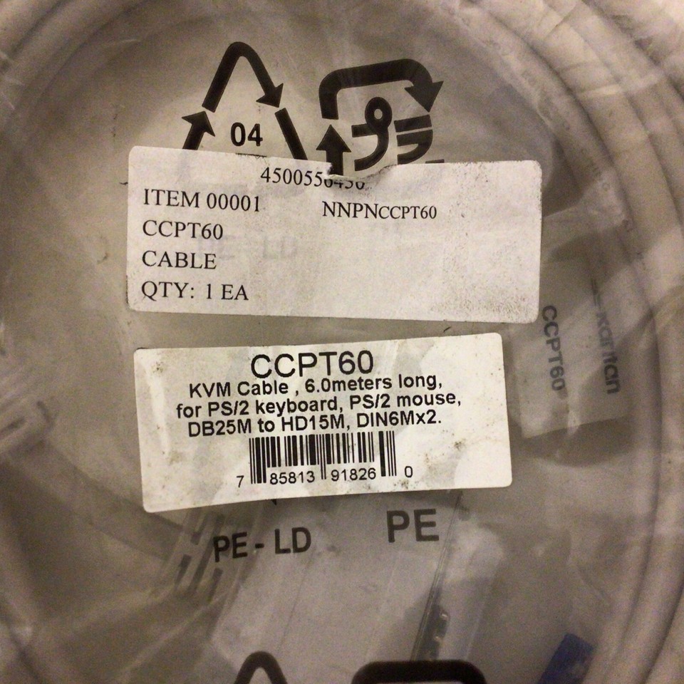 Raritan Cable Assy CCPT60 | eBay