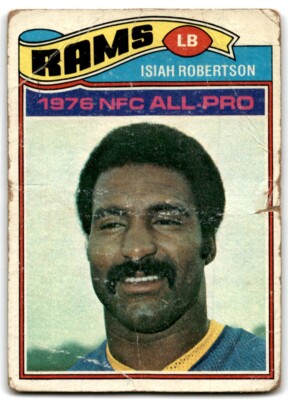 1977 TOPPS ISIAH ROBERTSON LOS ANGELES RAMS #430 | eBay