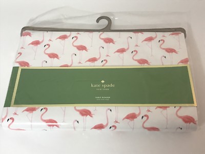Kate Spade New York - Strut Your Stuff Table Runner - Flamingos - 15" x ...