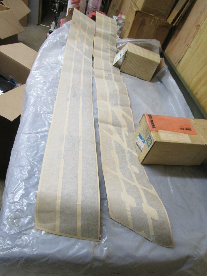 NOS 1979 1980 1981 Camaro Z28 Decal set Hood, Door & Fender Gold | eBay