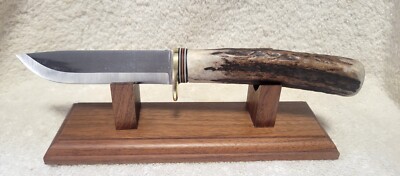 Custom-Made Knife, Morseth Style, Swedish Blade - Mora Style, Stag ...