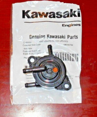 KAWASAKI MULE 600,610, SX, KAF400, VACUUM FUEL PUMP 49040-0801. | eBay