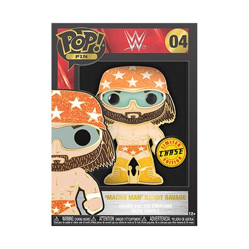 Funko Pop Pin WWE Macho Man Randy Savage Enamel Pin 04 Wrestling Chase ...