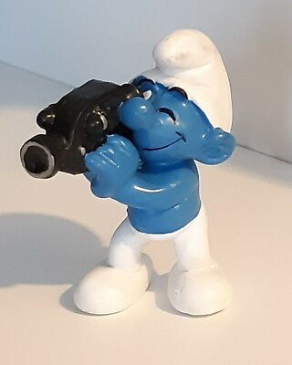 Schtroumpf Schleich: 20414 CAMERAN MAN - NEUF (Smurf Puffi Pitufo ...