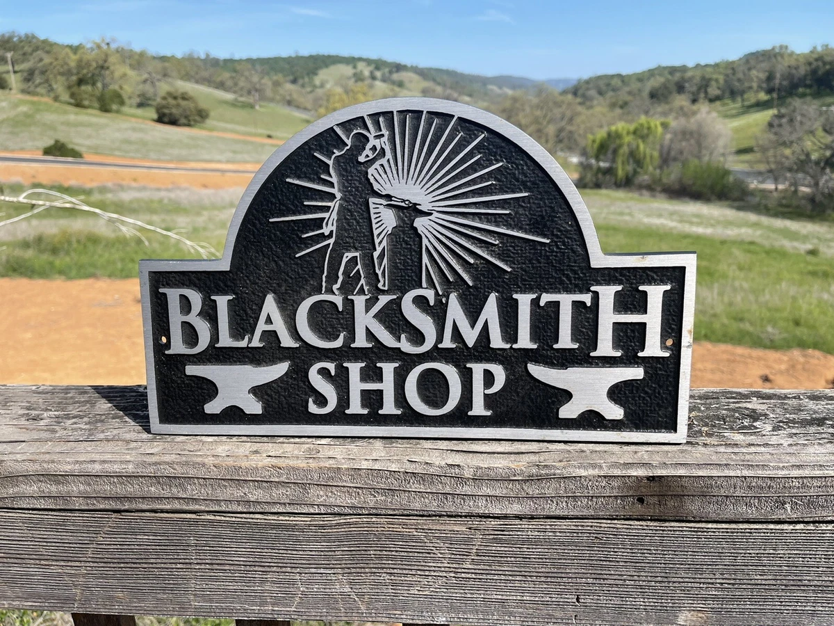 Blacksmith Shop Sign