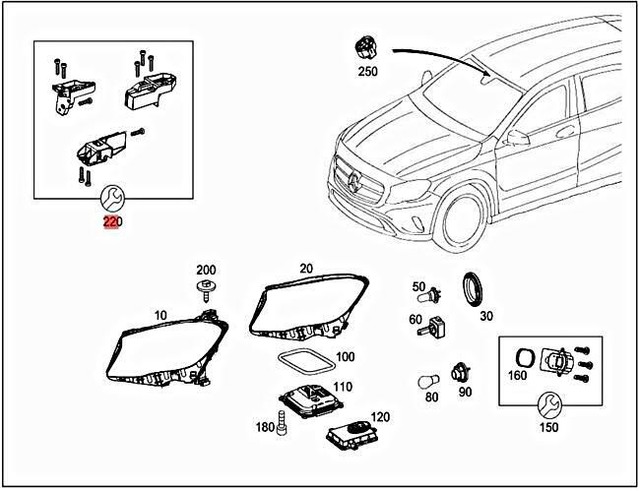 Genuine Mercedes-Benz Repair Kit 1568201600 OEM for sale online | eBay
