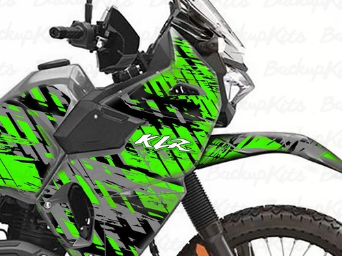 KAWASAKI KLR 650 2023 GRAPHICS KITS STICKER DECALS STREET RACE (2022 ...