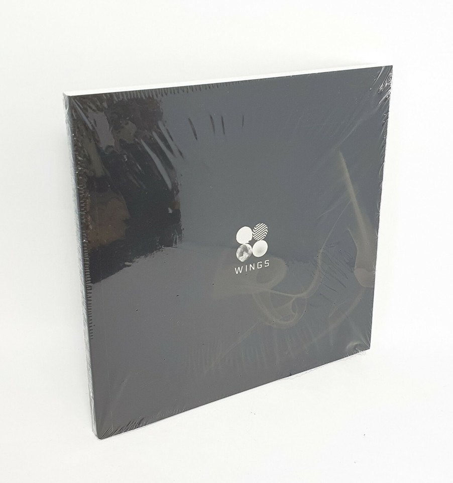 K-POP BTS 2nd Album WINGS Random Ver. CD+96p Photobook+Photocard Sealed ...