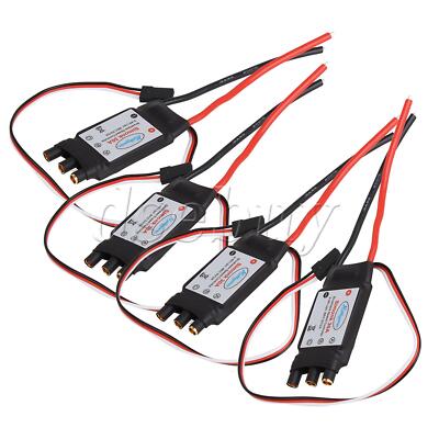 4x 30A SimonK Brushless Speed Controller ESC (with BEC) For RC Quad ...