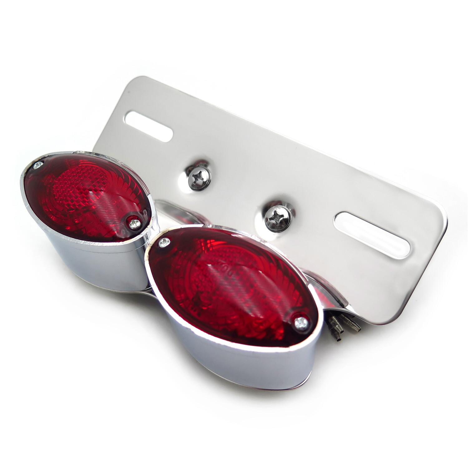 Motorcycle Rear Brake Stop Light License Plate Bracket LED Custom Tail ...