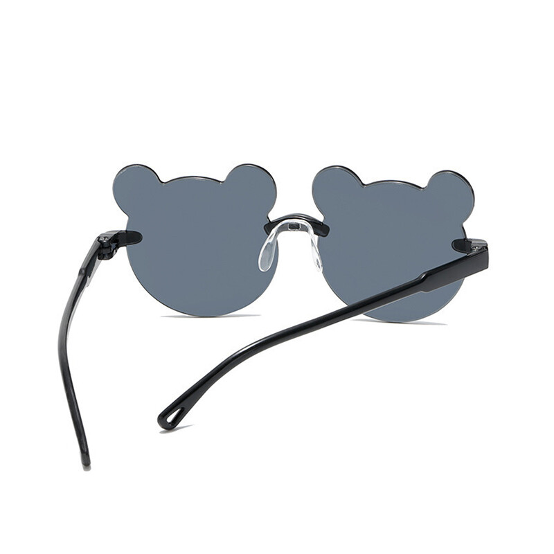 Kids Cartoon Bear Cute Round Sunglasses Girls Baby Children Toddler ...