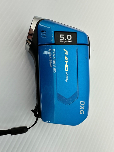 DXG QUICKSHOT DXG-5B9V FHD 5MP PORTABLE HANDHELD VIDEO CAMCORDER CAMERA ...