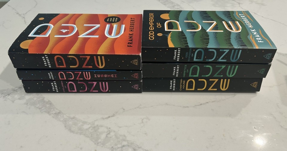 Complete Dune Series Set by Frank Herbert 6 Books Paperback | eBay