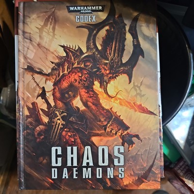 Warhammer Codex Army Book 40k - Chaos Daemons Hardback (7th Ed) | eBay