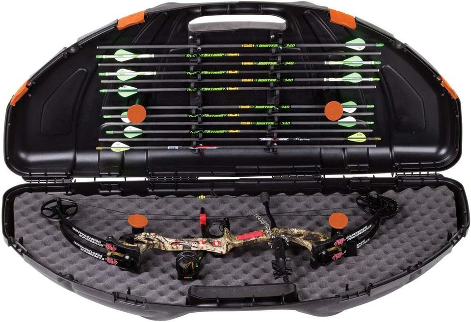 Flambeau Outdoors Safe Shot Bow Case Hard Shell Compound Bow Protection ...