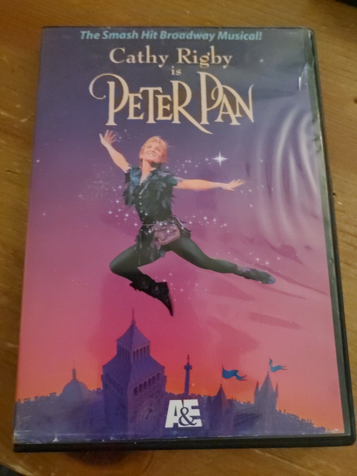 Cathy Rigby is Peter Pan (DVD, 2000 A&E) Gary Halvorson; Rare/OOP w ...