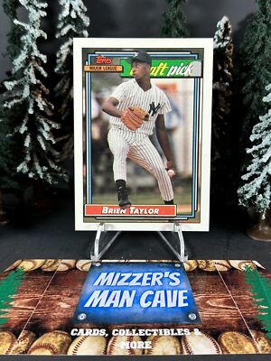 1992 Topps Baseball Brien Taylor Yankees RC Rookie Draft Pick 6 | eBay