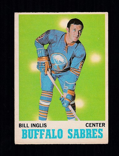 1970-71 BILL INGLIS #130 ROOKIE VG+ OPC * Harder-To-Find Vintage NHL ...