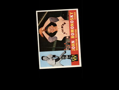 1960 Topps 87 John Romonosky EX #D1,197805 | eBay