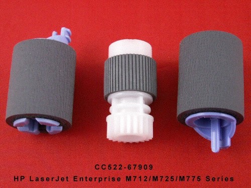 HP LaserJet M5025 M712 M725 Feed Roller Kit (Tray 3-6) CC522-67909 OEM ...