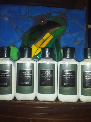 15x BATH & and BODY WORKS SMOKED OLD FASHIONED MENS BODY LOTION CREAM ...