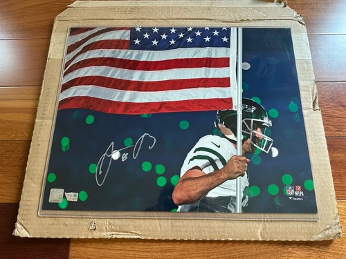 Aaron Rodgers Signed Photo 16x20 Fanatics Authentic Jets Packers ...