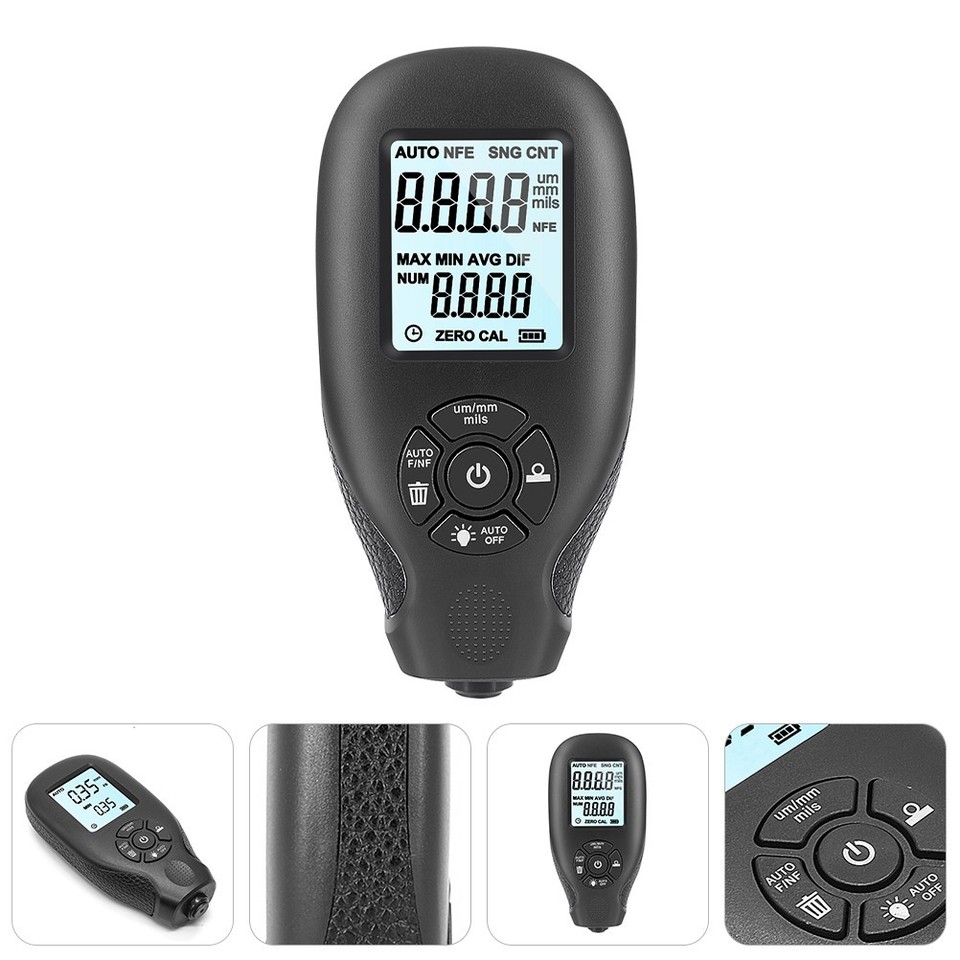 Coating Thickness Gauge Detection Measurement for Car Paint Meter Cars ...