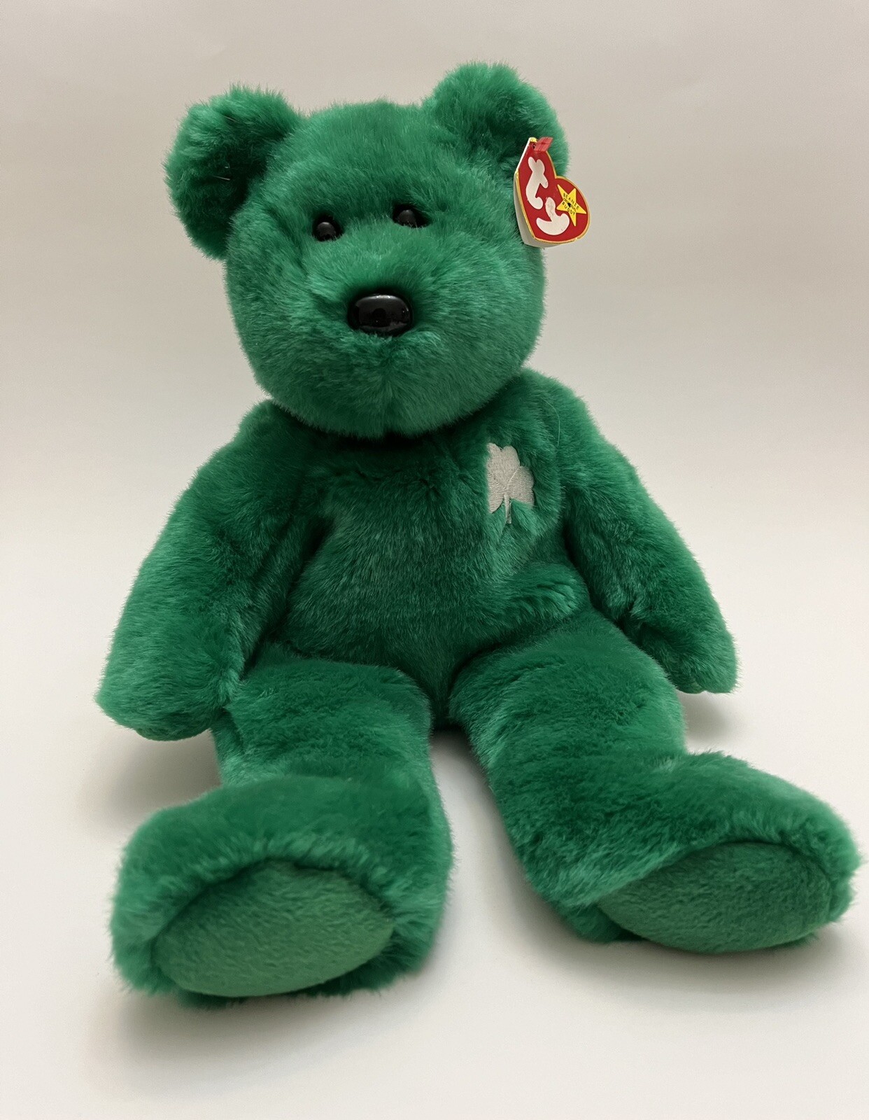 Erin Beanie Baby 1998 St. Patrick’s Day Green Clover Ty Inc Pre-Owned ...
