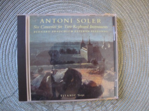 ANTONI SOLER / 6 CONCERTI FOR 2 KEYBOARDS / BRAUCHLI & ELIZONDO 1CD | eBay