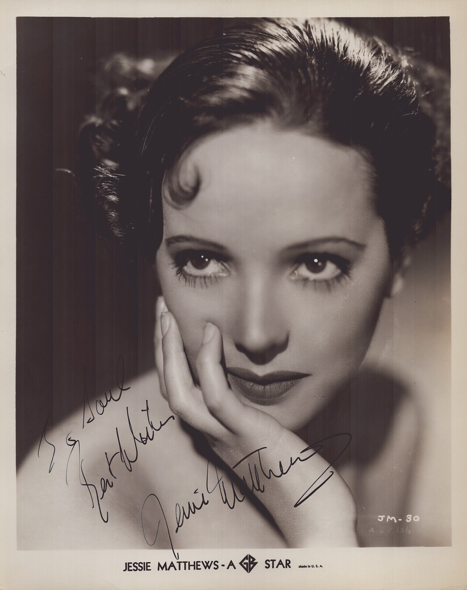 British Star Jessie Matthews 1930s Jessie Matthews Biography