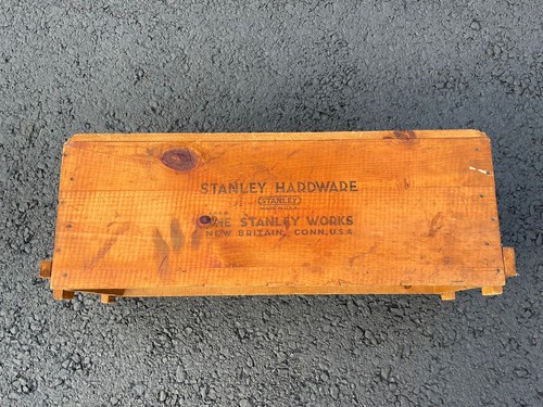 Antique Vintage Stanley Hardware Stanley Works, New Britain Wooden ...